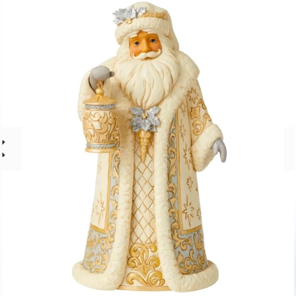 Jim Shore | Holiday | Jim Shore Season To Shine In Holiday Luster Santa ...